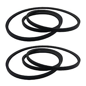 HASMX Replacement 603907 Belt Fits for Hustler Raptor Riding Lawn Mower and Tractors (50-3/4" x 1/2"), 2-Pack