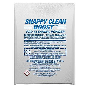 Lake Country Snappy Clean Boost Pad Cleaning Powder (12 Pack)