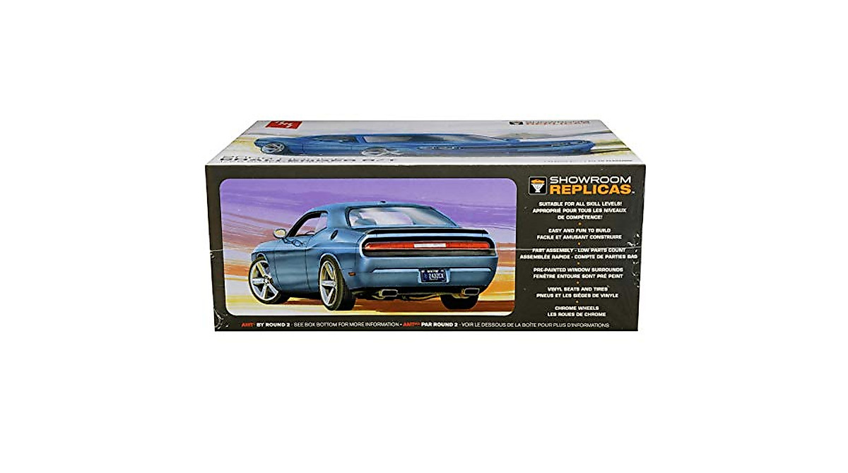AMT Dodge Challenger R/T Scale Model Kit - Fast & Detailed Assembly