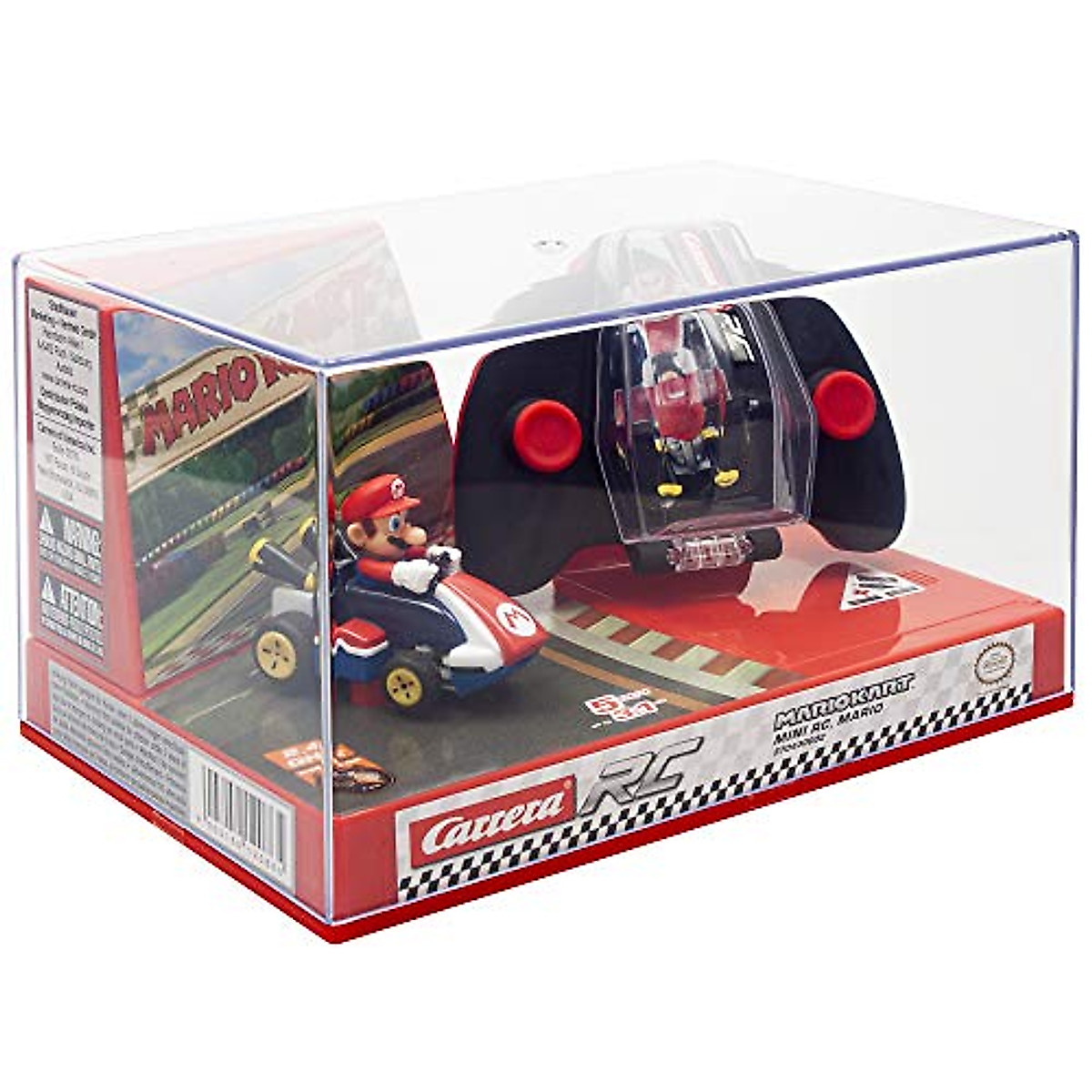 Carrera RC Nintendo Mario Kart 2.4 GHz Mini Collectible Radio Remote Control Toy Car Vehicle - Mario