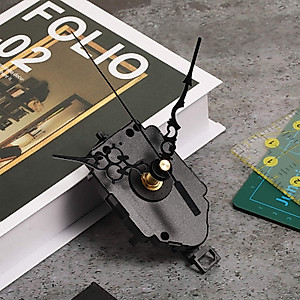 Hicarer Pendulum Clock Movement Quartz DIY Movement Kits Replacement Pendulum Clock Movement Mechanism (Shaft Length 0.9 Inch)