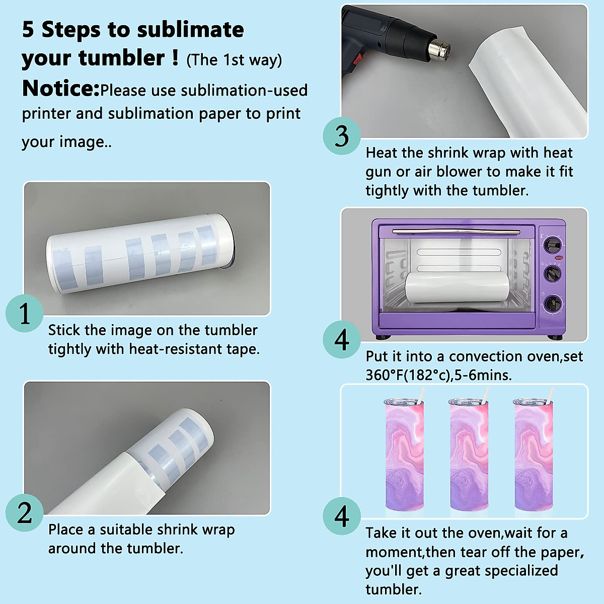 XccMe 30oz Sublimation Skinny Stainless Steel Tumbler,10Pack Double Wall Straight Slim Insulated Tumblers with Lids,Straws,Individually Box,Sublimation Coating for Heat Transfer (White)