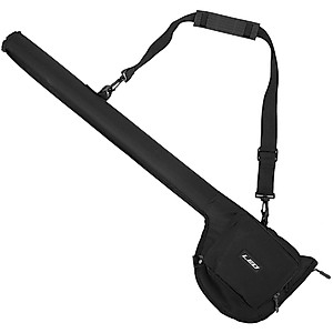 ZPZGOG 31inch Fly Fishing Rod Case Fishing Tackle Bag Fishing Pole Storage Bag Fishing Rod Bag Canvas Water-Resistant Fishing Rod Tube Case Fly Fishing Rod Gear Bag