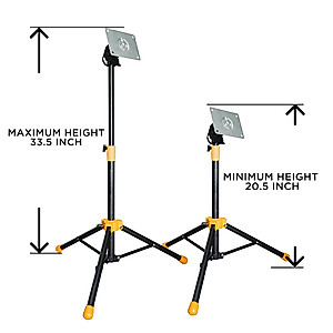 HXW PD705 Percussion Pad With Mounting Stand, Compact and Lightweight for Easy Carrying
