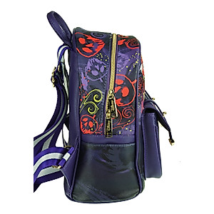 KBNL Villains - Evil Queen 11' Vegan Leather Mini Backpack - A21828, Multicoloured, Medium