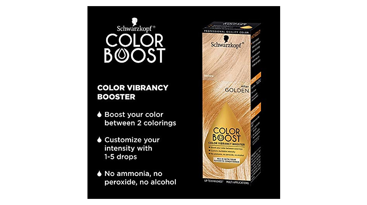 Schwarzkopf Color Boost: Enhance Golden Hair Vibrancy