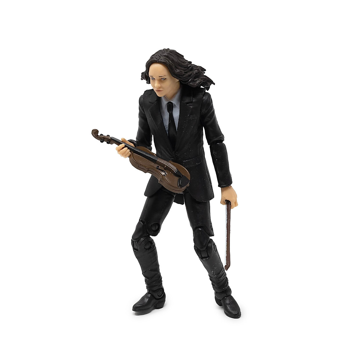 Boss Fight Studio Umbrella Academy Vanya Hargreeves, Number Seven Action Figure – H.A.C.K.S., Highly Articulated Collectible & Customizable Figurine with Interchangeable Parts & Accessories – 1:18