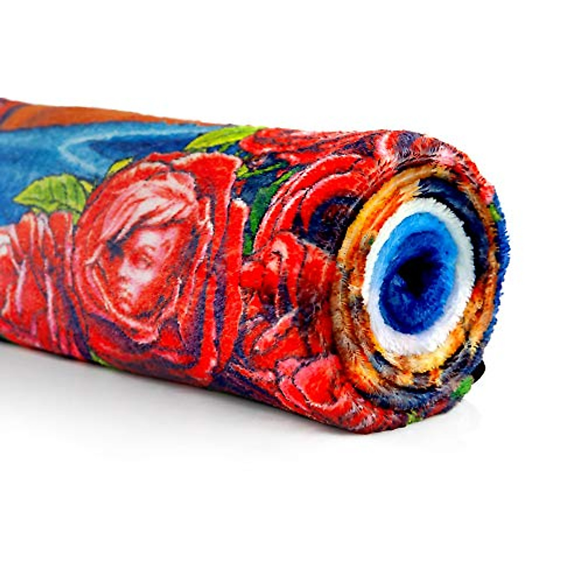 JUST FUNKY Borderlands 3 Psycho Bandit Cover Art Fleece Throw Blanket | Official Borderlands Large Collectible Blanket | 60 x 45 Inches