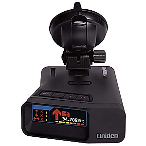 Uniden R7 EXTREME LONG RANGE Laser/Radar Detector, Built-in GPS w/ Real-Time Alerts, Dual-Antennas Front & Rear w/Directional Arrows, Voice Alerts, Red Light Camera and Speed Camera Alerts