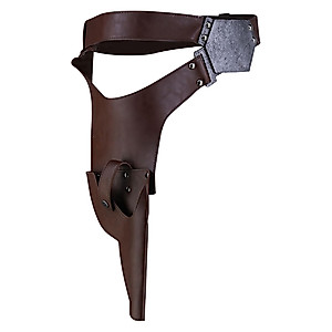 Xcoser Adult Han Solo Belt Cosplay Costume PU Holster Belt Props Adjustable