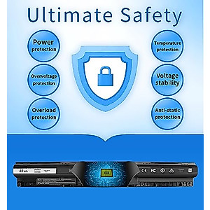 40WH M5Y1K Battery 14.8V for Dell Inspiron 14 15 17 5000 3000 Series 5559 5558 3551 3451 3558 i3558 3567 5755 5756 5458 5759 5758 5759 GXVJ3 453-BBBQ WKRJ2 VN3N0 HD4J0 991XP P63F P47F P51F P52F P64G