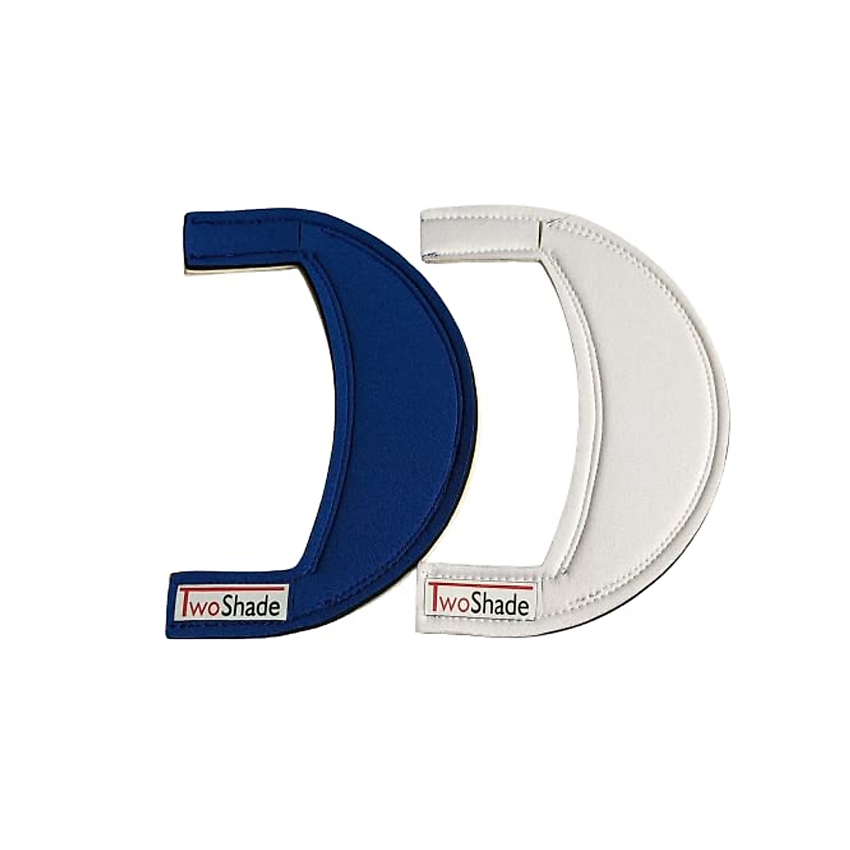 TwoShade Strapless Reversible Sun Visor Golf Tennis Beach Hat Mens Womens Two Shade Blue/White