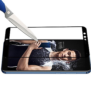 Mr.Shield [3-PACK] Designed For Huawei Mate SE [Japan Tempered Glass] [9H Hardness] [Full Cover] Screen Protector with Lifetime Replacement