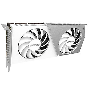 Inno3D Nvidia GeForce RTX 4060 Ti Twin X2 OC White 8GB GDDR6 Graphics Card