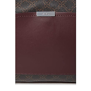 Nine West Canbury Carryall Brown Logo Multi One Size