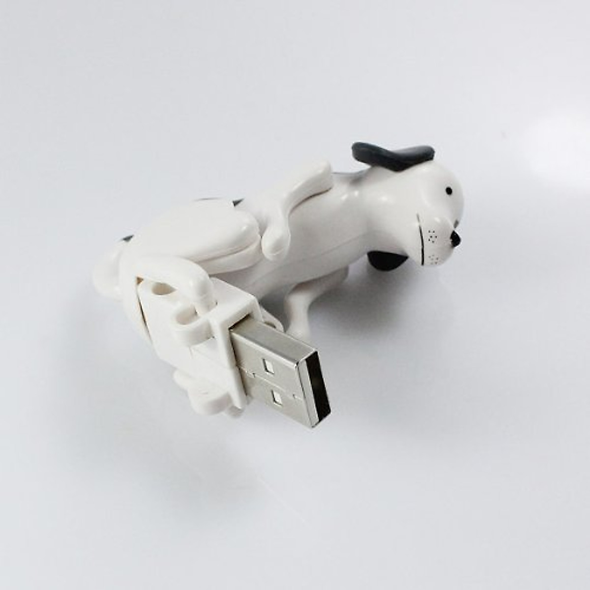 USB Humping Dog, Funny Cute USB Humping Spot Dog Christmas Toy Gift by TTnight(Black+White)