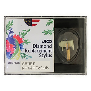 JICO replacement Shure N44-7 CLUB stylus