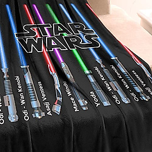 Classic Soft Warm Space Movie Blanket Lightweight Cozy Throw Blankets for Couch Flannel Blanket Throw for Kids Adult 60X80Inch