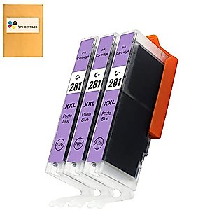 F FINDERS&CO CLI-281 281 XXL PB Photo Blue Ink Tank Replacement for Canon PIXMA TS6320 TR7520 TS8120 TS8320 TR8520 TS9120 (3X 281XXL PB)