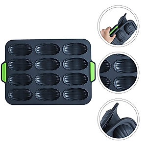 Silicone Bread Forms Non Stick Bakery Trays Eclair Pan Non Stick Mold Loaf Tin Bread Toast Mould Toast Brownie Mold Baking Tools Kitchen Dining Bar Supplies