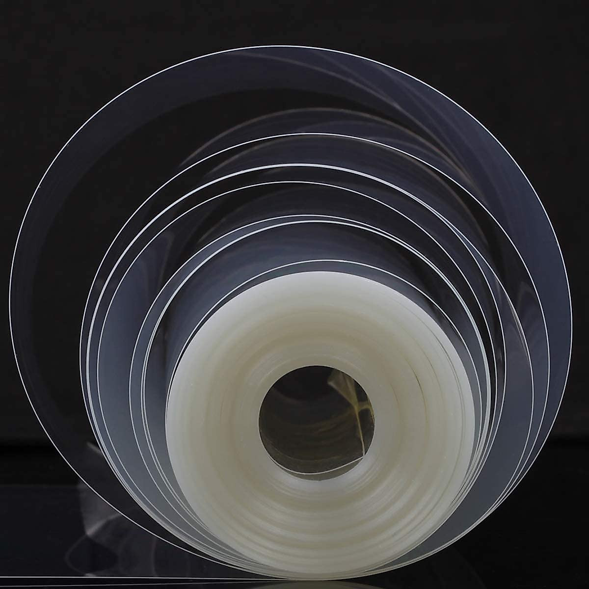 BUTEFO Cake Collars 8 x 394inch, Acetate Rolls, Clear Cake Strips, Transparent Cake Rolls, Mousse Cake Acetate Sheets for Chocolate Mousse Baking, Cake Decorating