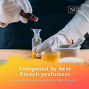 NOU Freesia Perfume – Floral Perfume with Sweet Citrus and Smoky Notes – Natural Perfume for Women with Essential Oils – Fresh Smelling Perfume Freesia Perfume for Women – 1.7 fl oz EDP