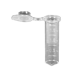 Olympus 2.0ml Microcentrifuge Tubes, Clear, Polypropylene, Boilproof, Box of 500 Tubes/Unit