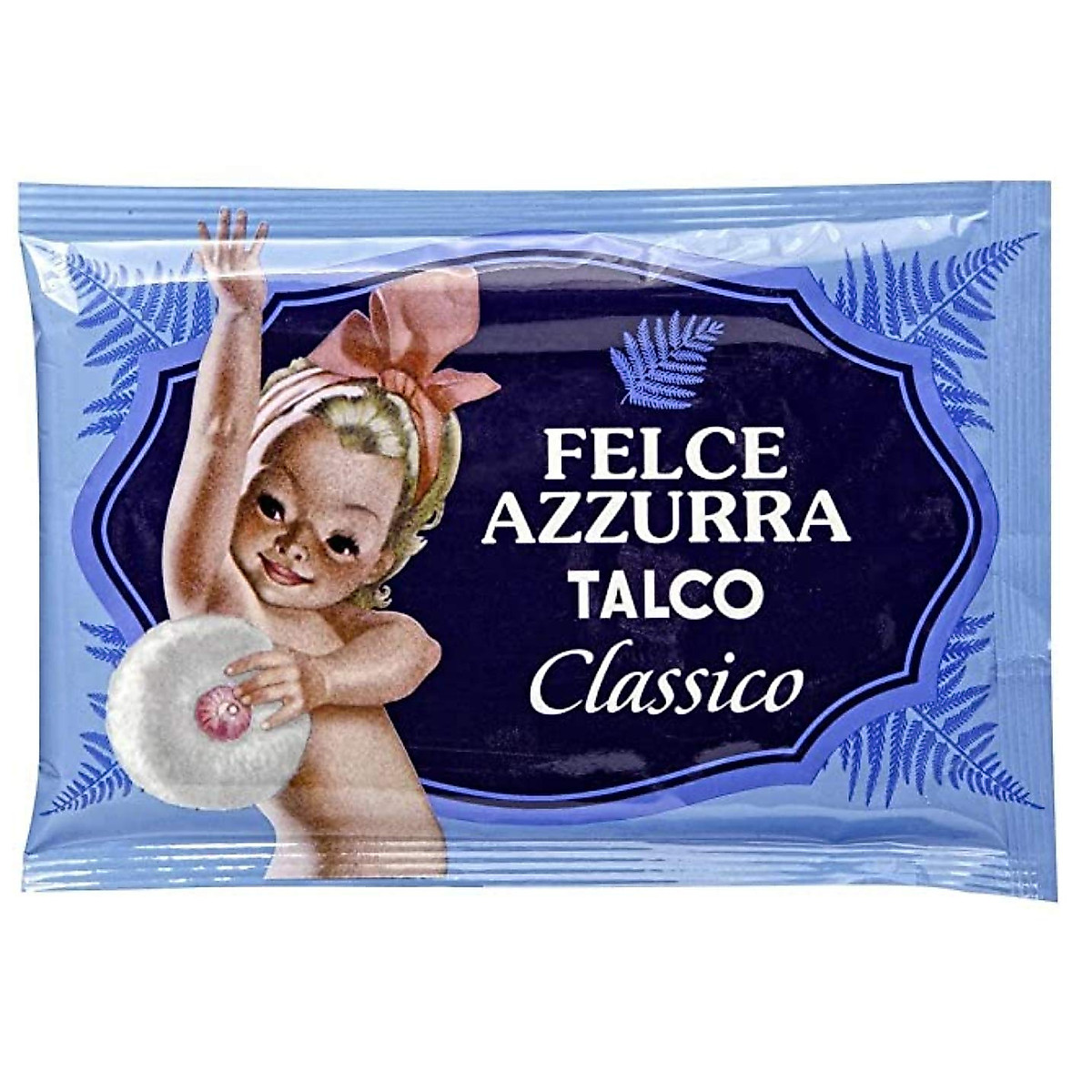 Paglieri: "Felce Azzurra" Refill Envelope, Classic Scent 3.53 Ounce (100gr) Packages (Pack of 4) [ Italian Import ]