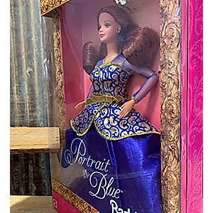BARBIE Portrait in Blue Doll