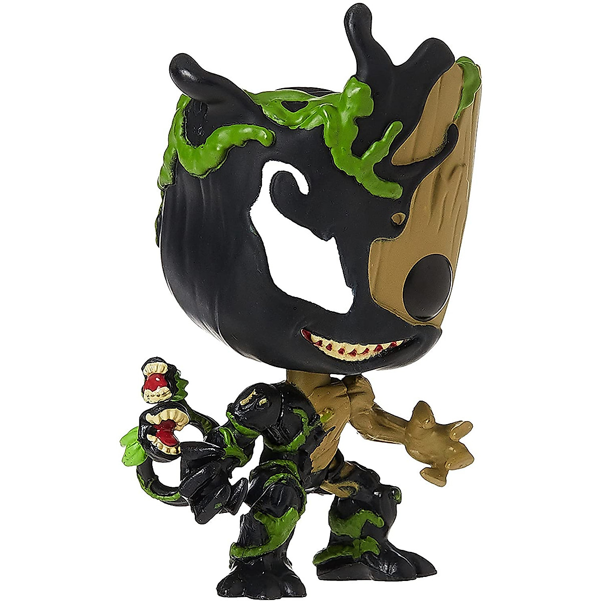 POP Marvel: Venom - Venomized Toddler Groot Funko Pop! Vinyl Figure (Bundled with Compatible Pop Box Protector Case) Multicolored 3.75 inches