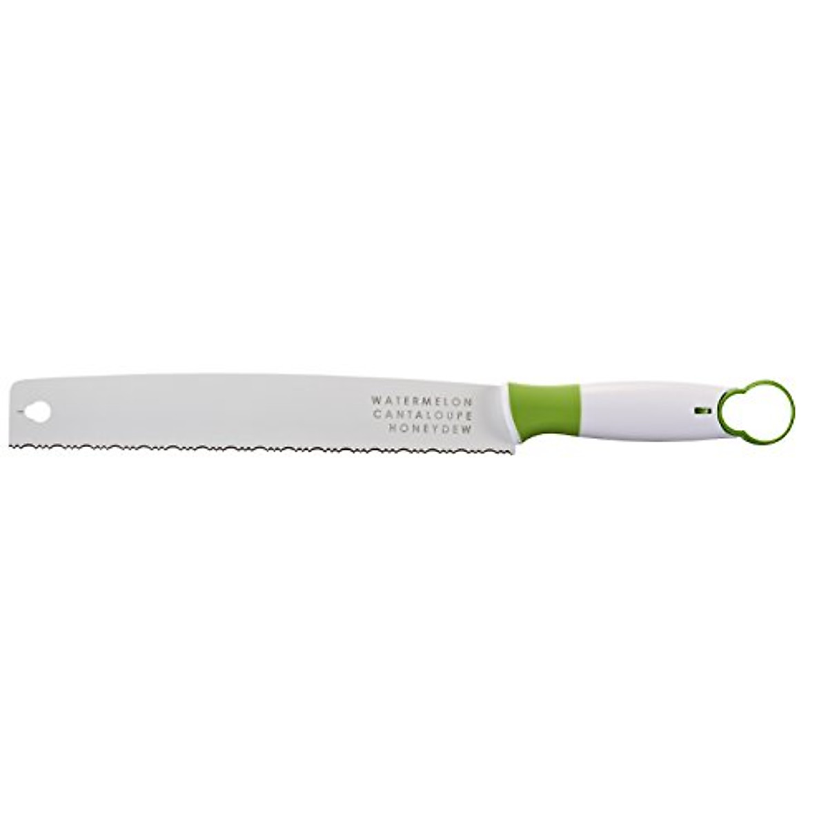 Crisp Melon Knife, White/Green