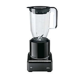 Braun JB7200 PureMix Power Countertop Blender With Plastic Jug, 56 fl. oz, Black