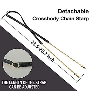 iPhone 11 Crossbody Case, JLFCH iPhone 11 Wallet Case with Card Slot Credit Card Holder Leather Phone Purse Cover for Apple iPhone 11, 6.1 inch - Black