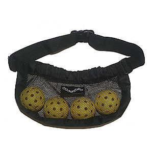 KIMBRIAD Ballszie - The Ultimate Pickleball Holder - Black