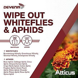 Devenir Pymetrozine 50% Insecticide (15 oz) by Atticus (Compare to Endeavor) - Controls Aphids and Whiteflies