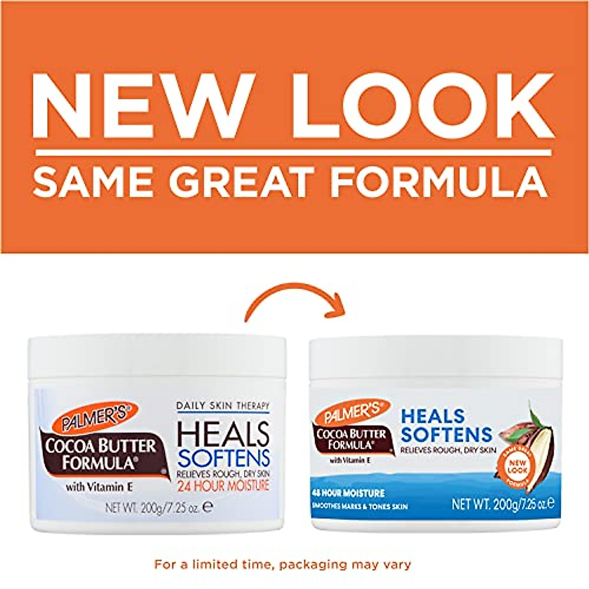 Palmer's Cocoa Butter Formula Daily Skin Therapy Solid Lotion with Vitamin E, Body Moisturizer for Extremely Dry Skin, Softens and Soothes, 7.25 Ounces, (Pack of 1)