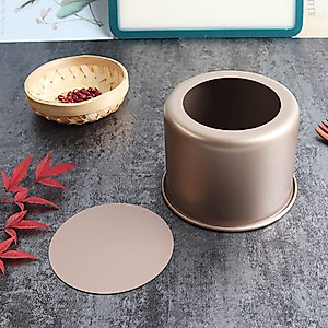 4 Inch Heightening Cake Moulds Metal Material Round Cheese Molds Baking Pans Cake Template Baking Dish Bakewares Gadgets Metal Cake Tins