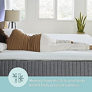 CHITA 2 Inch Mattress Topper Ventilated Cool Gel Memory Foam Bed Removable Cover 10 Years Warranty Twin