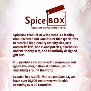 SpiceBox Masterclass Chinese Brush Painting Kit for Adults, DIY Learn to Paint Arts and Crafts Hobby Set, Includes Watercolor Paints, Book, Paintbrushes, Ink Stone, Ink Stick, Sketch Pad