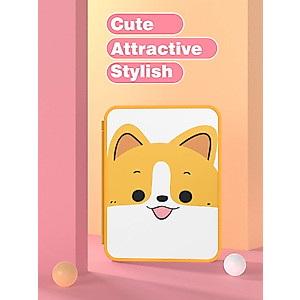 MoKo 16 Game Card Case Compatible with Nintendo Switch/Switch Lite/Switch OLED 2021, Switch Games Holder case for SD Card&Switch Game Card, Switch Game Card Holder Cartridge Storage Box, Orange Dog