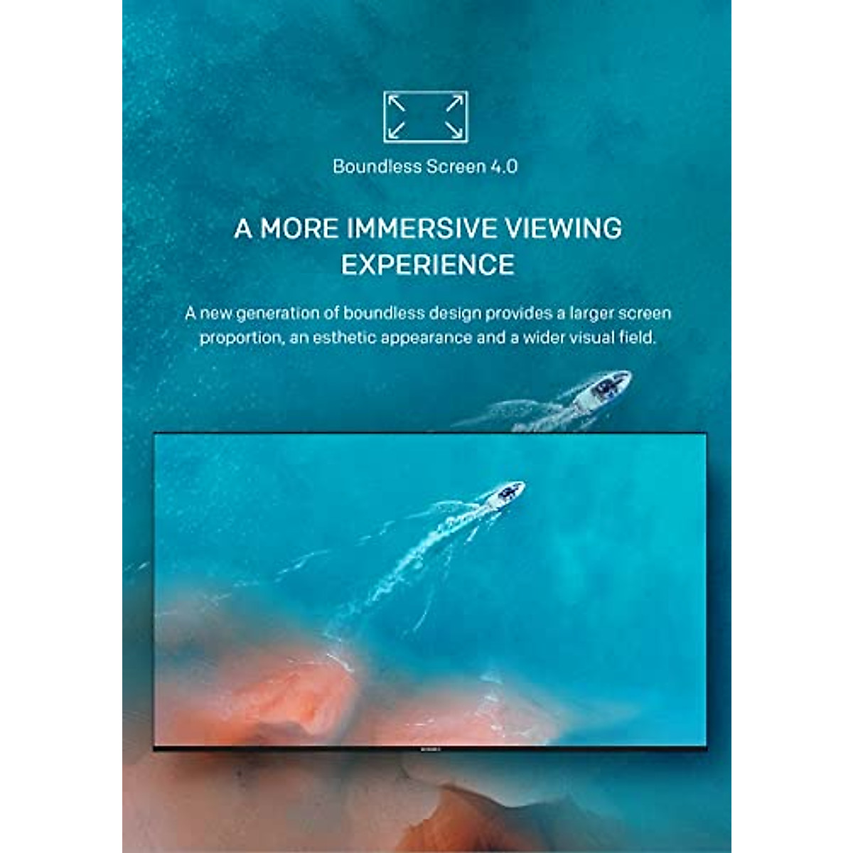 Skyworth 55 Inch S6G Plus Premium 4K Smart Android 10.0 TV, HDR10, Dolby Audio, Smart with Voice Control, Google Assistant, Chromecast, Android TV