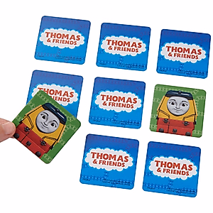 Mattel GamesFisher-Price Make-A-Match Card Game with Thomas & Friends Theme, 56 Cards for 2 to 4 Players, Gift for Kids Ages 3 Years & Older