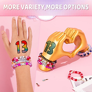 Goldwise Friendship Bracelet Making Kit for Fans -19 Colors(Album Inspired) 8mm Glass Beads for Jewelry Making,Letter Beads (A-Z),Varieties of Charms, DIY Crafts for Gifts Birthday