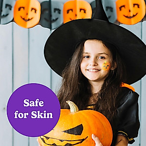 HOUSE OF PARTY Halloween Temporary Tattoos for Kids - 84PCS Hocus Pocus Stickers, Bat Tattoos, Skull Stickers, Witch Tattoos, and Spider Webs - Ideal for Halloween Party Favors and Decorations!