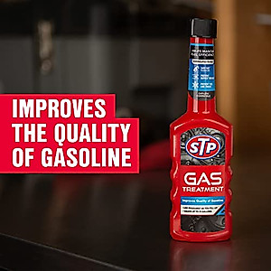 STP Gas Treatment, Fuel Intake System Cleaner, Bottles, 5.25 Fl Oz, Pack of 12