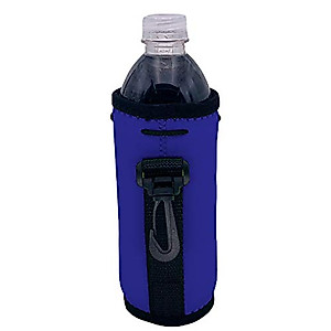 Blank Neoprene Water Bottle Coolie (4 Pack, Royal)