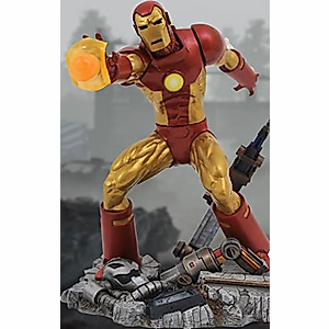 Diamond Select Toys Marvel Gallery: Iron Man PVC Statue, Multicolor, 9 inches