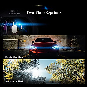 SIRUI Saturn 35mm T2.9 1.6X Full Frame Carbon Fiber Anamorphic Lens, Lightweight Cinema Lens for Drones, Handheld Gimbal Stabilizers (E Mount, Natural Flare)