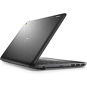 Dell Chromebook 11 3180 11.6-Inch 4GB | 16GB SSD Traditional Laptop (Black) (Renewed)