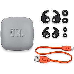 JBL Lifestyle Reflect Contour 2 Sweatproof Wireless Sport in-Ear Headphones - Black (Renewed)